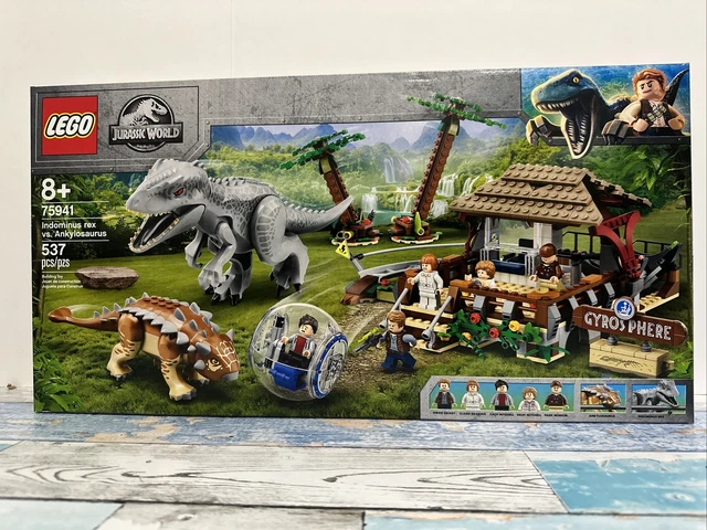 LEGO 75941 JURASSIC World Indominus rex vs Ankylosaurus - Retired $216. ...