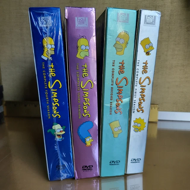 THE SIMPSONS DVD Boxed Set Collector’s Edition Complete Series Lot ...