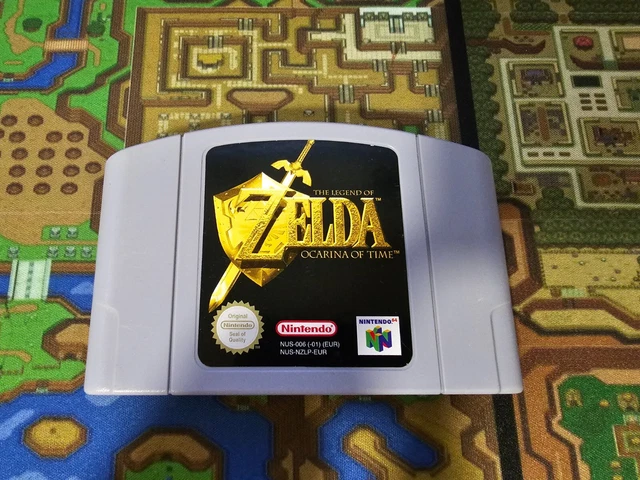 NINTENDO 64 THE Legend of ZELDA Ocarina of Time Game N64 Used Top ...