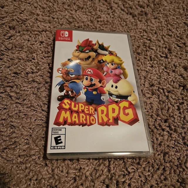 SUPER MARIO BROS RPG - Nintendo Switch. Geöffnetes Spiel in neuwertigem ...