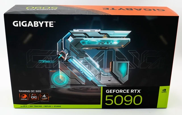 GIGABYTE GEFORCE RTX 5090 32GB GDDR7 PCIe 5.0 Graphics Card GV ...