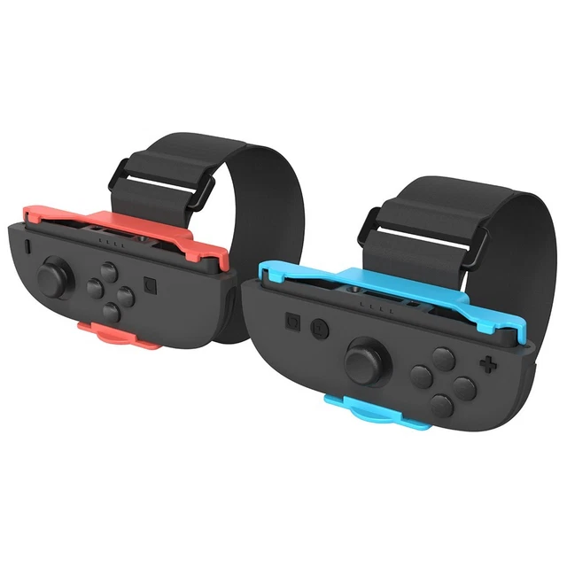 ADJUSTABLE GAMING WRIST Straps for Nintendo Switch 2 (2025) in Red and ...