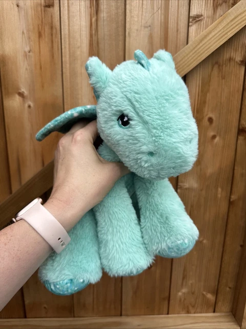 TESCO GO PLAY Green sparkly dragon soft toy vgc £14.24 - PicClick UK