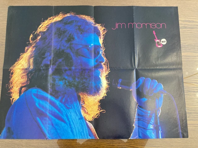 POSTER KING SIZE Original Jim Morrison The Doors Rod Stewart Long John ...