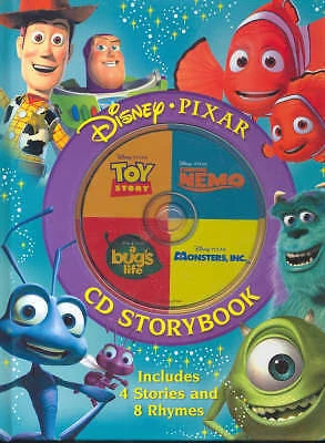 DISNEY, PIXAR CD Storybook (4-In-1 Disne Highly Rated eBay Seller Great ...