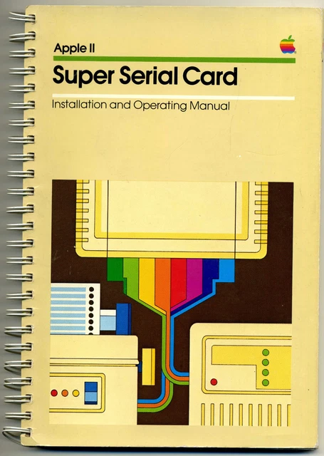 MANUALE ORIGINALE APPLE per interfaccia seriale Super Serial Card EUR ...