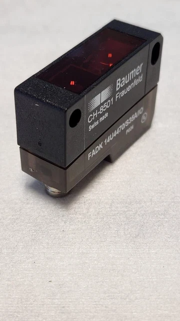 BAUMER ELECTRIC LASER Distance Sensor CH-8501 OADM 20I6560/S14F EUR 249,54 - PicClick IT