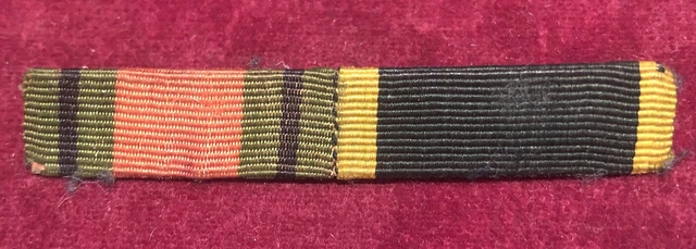BRITISH WW2 MEDAL Ribbons Defence & Territorial Efficiency Army ...