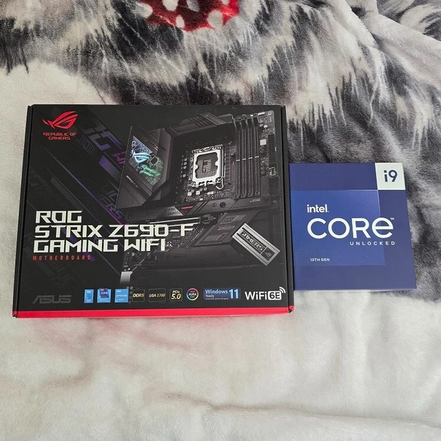 INTEL I9 13900K + Asus ROG STRIX Z690-F Gaming WIFI £500.00 - PicClick UK