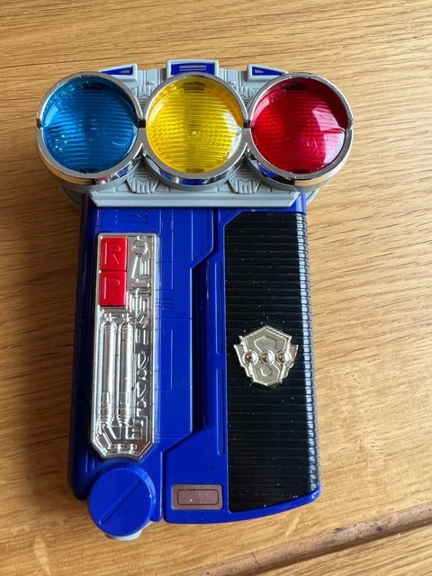 POWER RANGERS TURBO Sentuion Synergizer weapon morpher Blue 1997 ...