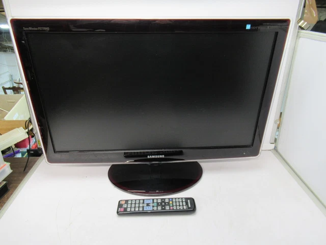 SAMSUNG SYNCMASTER P2770HD 27 " LCD Television/Monitor 16:9 1920x1080 ...