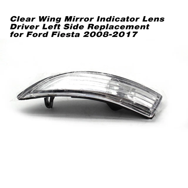 CLEAR WING MIRROR Indicator Lens Driver Left Side Replacement for Ford ...