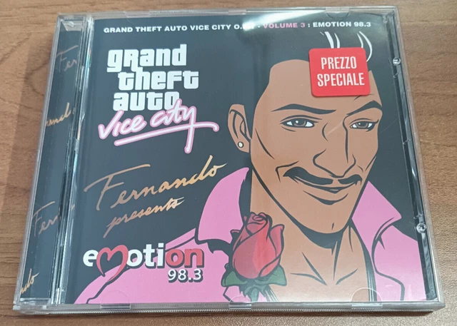 &GRAND THEFT AUTO - Vice City - Emotion 98.3, Volume 3" Fernando, Sony ...