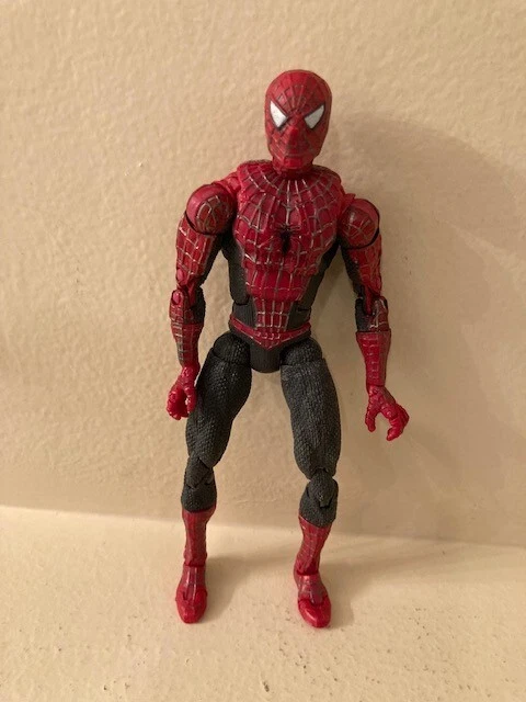 2002 SPIDER-MAN POSEABLE Figure Toby Mcguire Marvel The Movie ...
