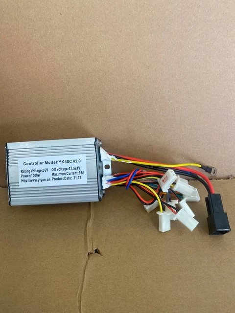 CONTROLLER ELECTRIC SCOOTER 1000W Viron 36V 1.5A HB-ES1000A controller ...