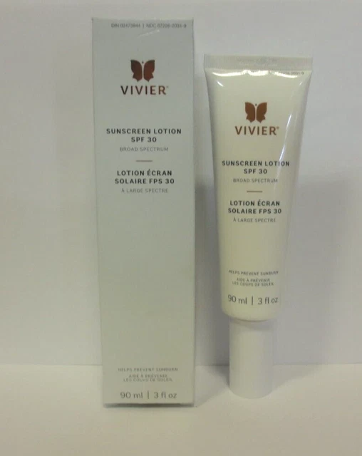 VIVIER SUNSCREEN LOTION Spf 30 3 Oz Boxed $38.49 - PicClick AU