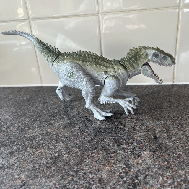 JURASSIC WORLD INDOMINUS Rex 12" Battle Damage Hasbro 2015 Biting ...