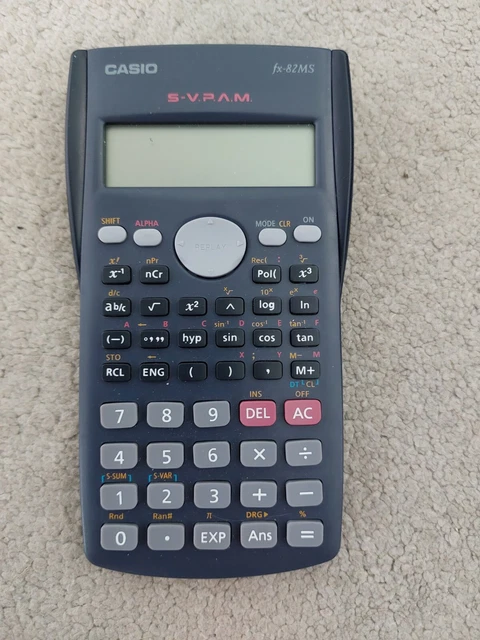 Casio Fx 82Ms Scientific Calculator ZU VERKAUFEN! - PicClick DE
