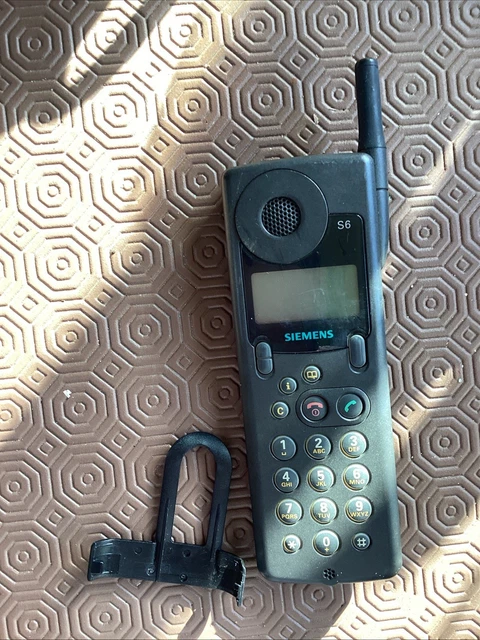 VINTAGE MOBILE PHONE Siemens S6 Good Condition £5.44 - PicClick UK