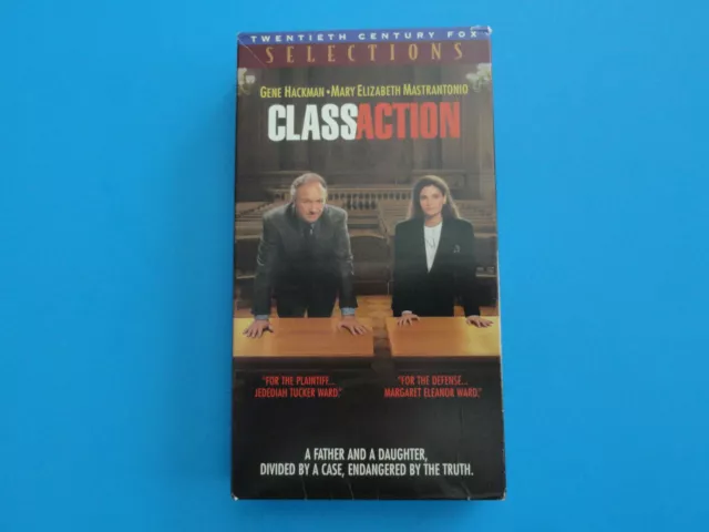 CLASS ACTION (BLOCKBUSTER Video Vhs, 1990) Gene Hackman, Mary ...