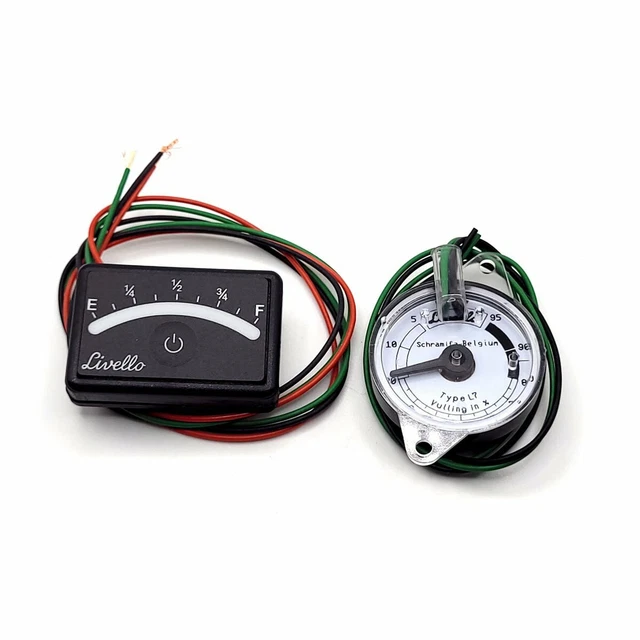 LIVELLO L.9 LED Gas Level Indicator Sensor With Button For 0-90 And 0 ...