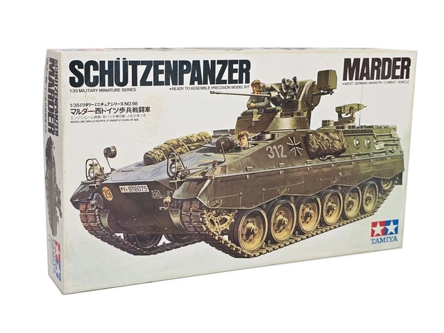 1:35 TAMIYA MM198 Schutzempanzer Marder Modellbausatz Model Kit EUR 45 ...