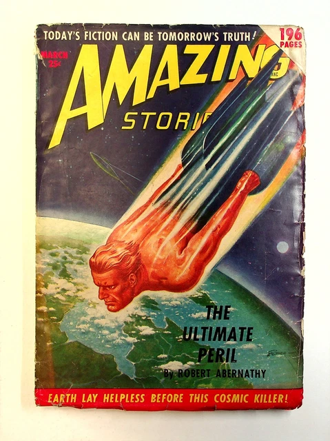 AMAZING STORIES PULP Mar 1950 Vol. 24 #3 GD/VG 3.0 TRIMMED £15.96 ...