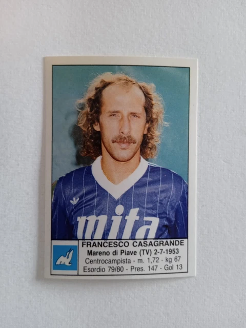Figurina Calciatori Edis 1985 86 Como Casagrande N 50 Nuova Con Velina