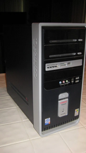 VINTAGE COMPAQ PRESARIO SR1222NX Desktop Computer 2.93GHZ Windows XP ...