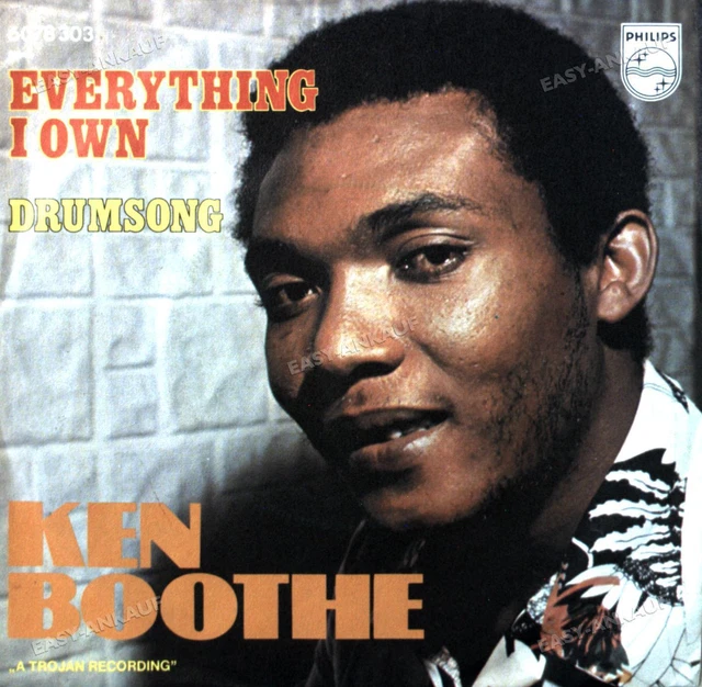 KEN BOOTHE - Everything I Own / Drum Song 7in (VG/VG) . £3.99 - PicClick UK