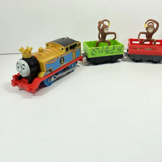 THOMAS THE TANK Engine & Friends Trackmaster Motorised Thomas Monkey ...