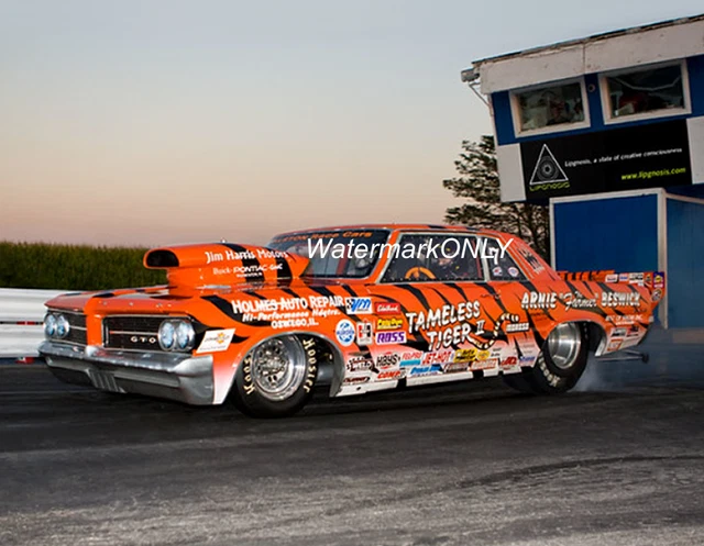 ARNIE &THE FARMER& Beswick Pontiac GTO "Nostalgia" Pro Stocker PHOTO ...