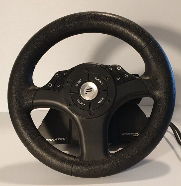 FANATEC SPEEDSTER PURE Racing Wheel with Pedals - PlayStation 1 &2 ...