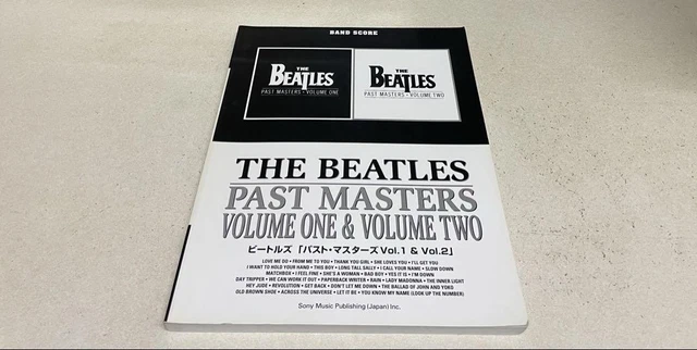 SHEET MUSIC BAND Score The Beatles/Past Masters Vol.1 Voi.2 £98.54 ...