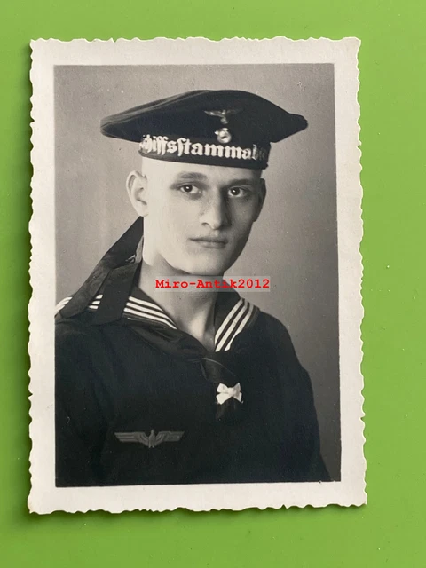 FOTO, WK2, PORTRAIT, Matrose der Schiffsstammabteilung, Stralsund (N ...