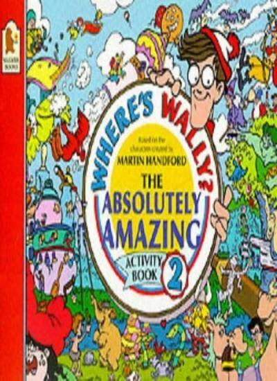 WHERE'S WALLY? THE Absolutely Amazing Activity Book 2,Martin Handford ...