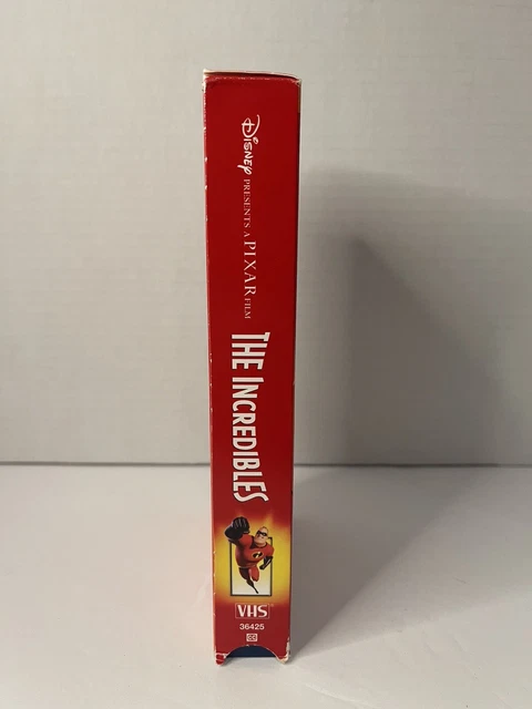 THE INCREDIBLES (VHS, 2005, VHS) Rare HTF Late Release OOP TESTED $19. ...
