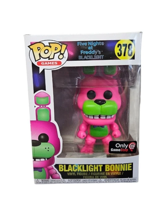 FUNKO POP! FIVE Nights at Freddy's - Blacklight Bonnie #378 GameStop ...