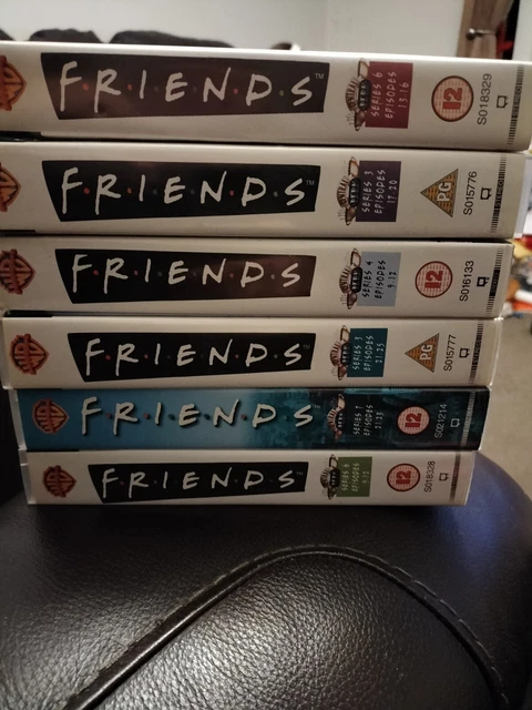 FRIENDS VHS TAPES X6 VHS tapes Great Collectable Items £4.99 - PicClick UK