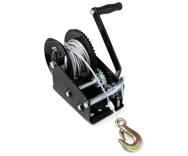 SEILWINDE HANDSEILWINDE BOOTSWINDE Winde Anhänger 1588kg3500Lb 10m ...