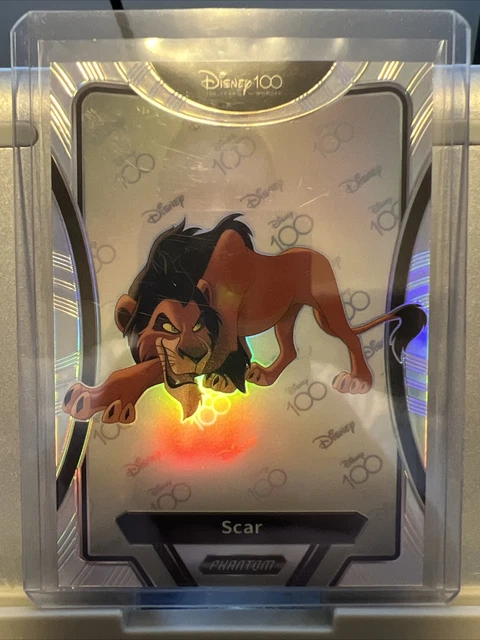2023 KAKAWOW PHANTOM Disney 100 Wondrous Character Scar Holo PD-I-62 $0 ...