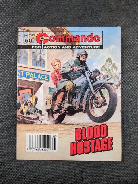 COMMANDO COMIC ISSUE Number 2721 Blood Hostage EUR 5,20 - PicClick IT