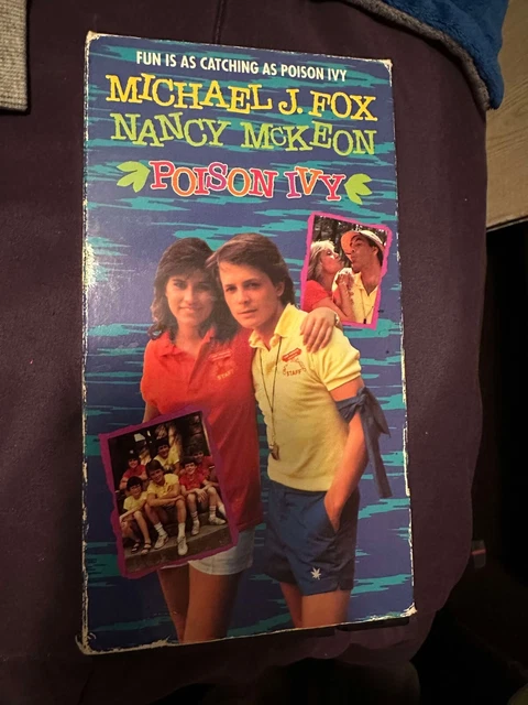 POISON IVY VHS michael j fox nancy mckeon cult movie 1992 good times ...