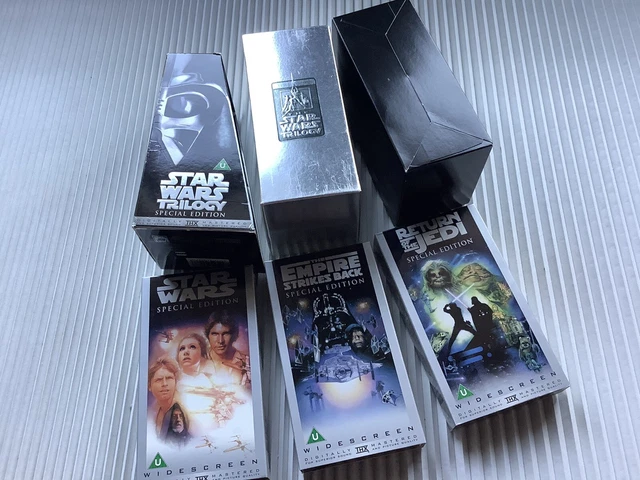 STAR WARS TRILOGY Special Edition - Vhs Video Box Set - Widescreen £5.00 - PicClick UK
