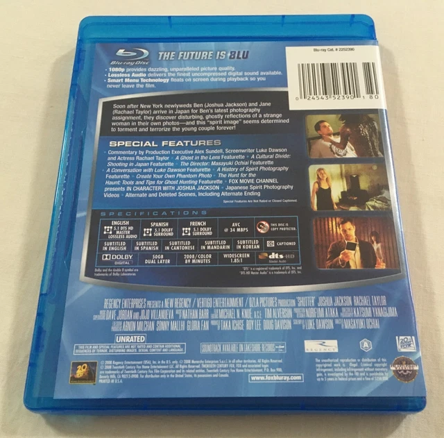 SHUTTER (2008) - Unrated Blu-Ray Region A | Like-New | Joshua Jackson £ ...