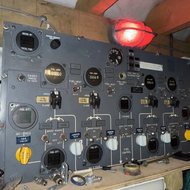 BOEING 747-200 COCKPIT Panel £600.00 - PicClick UK