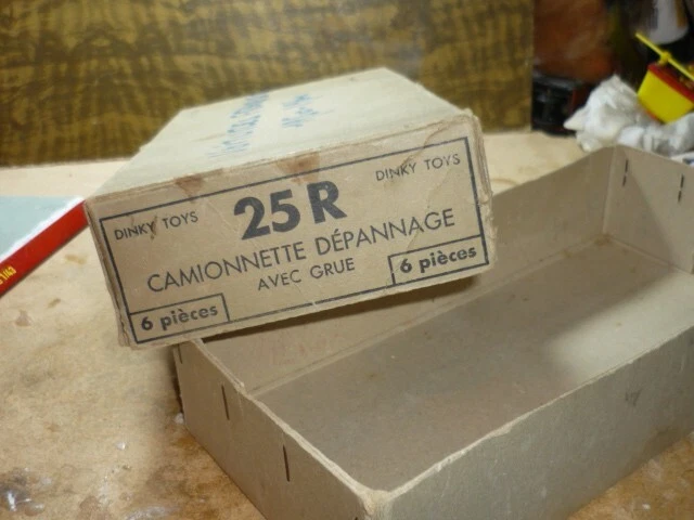 ANCIEN JOUET FRANCE Rare Dinky Toys Boite 6 Pieces 25 R Camionnette ...
