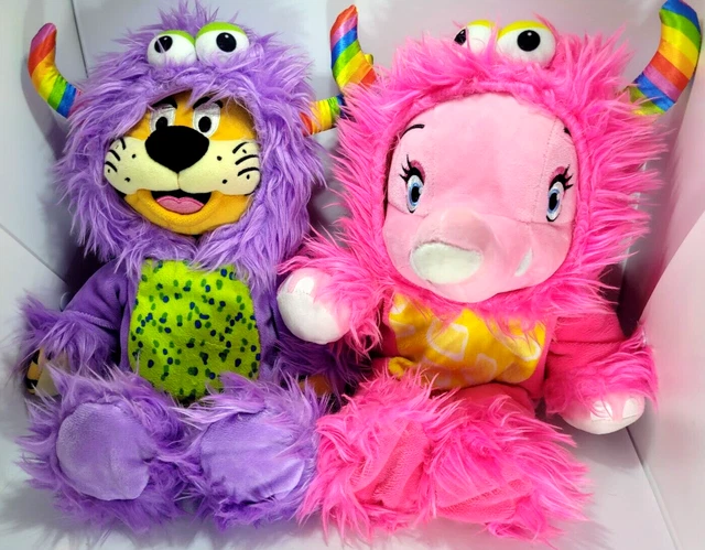 HAVEN HOLIDAYS MONSTERS Rory Tiger Anxious Elephant Plush Cuddly Soft ...