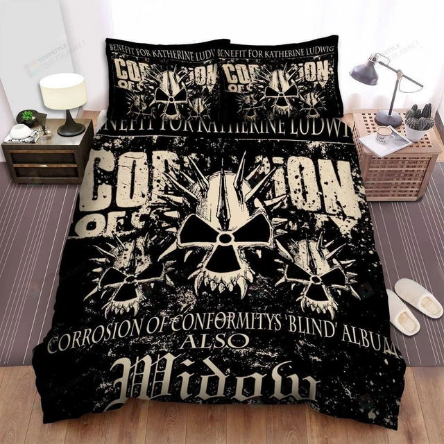 CORROSION OF CONFORMITY Band Ghost Quilt Duvet Cover Set Children ...