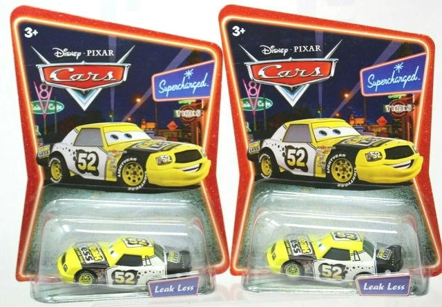 DISNEY LEAK LESS L5264 Pixar Cars Supercharged DieCast Car Lot of 2 NEW ...